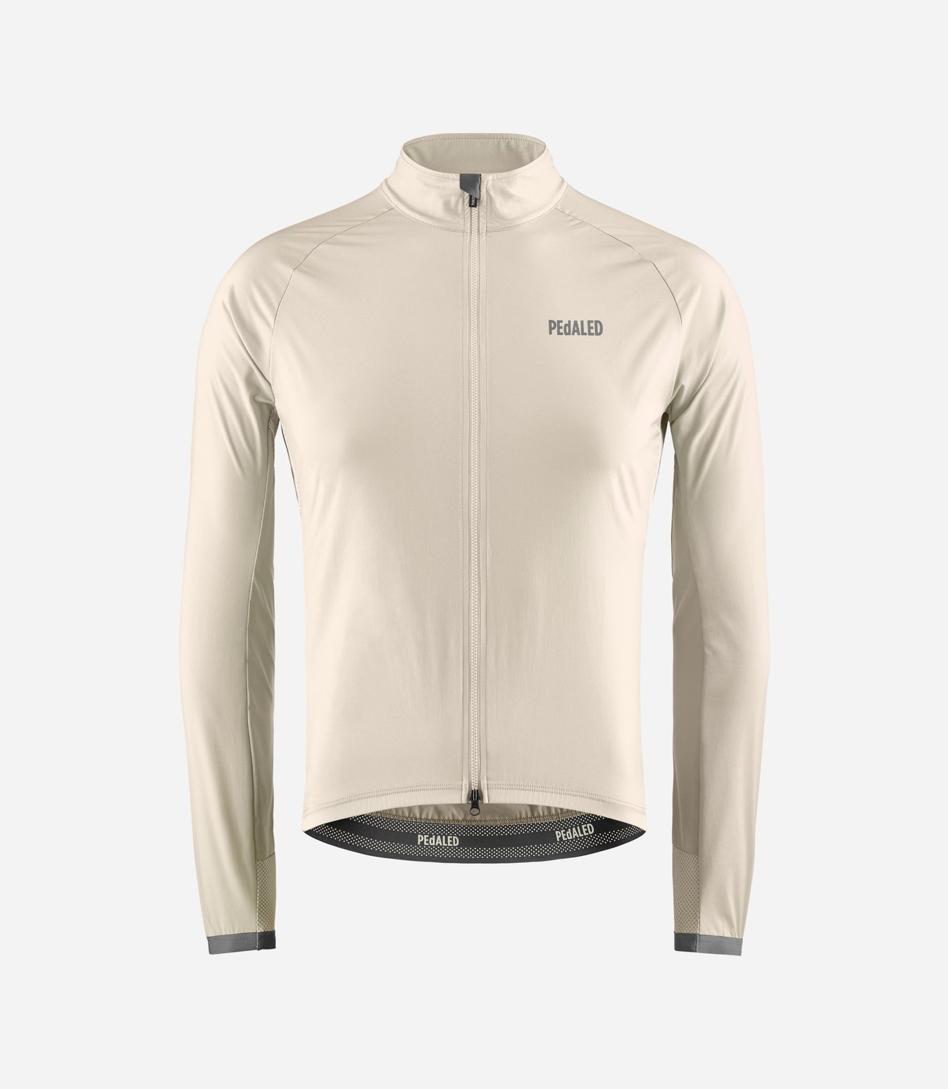 Windproof Bike Cycling Jacket Beige for Men | PEdALED