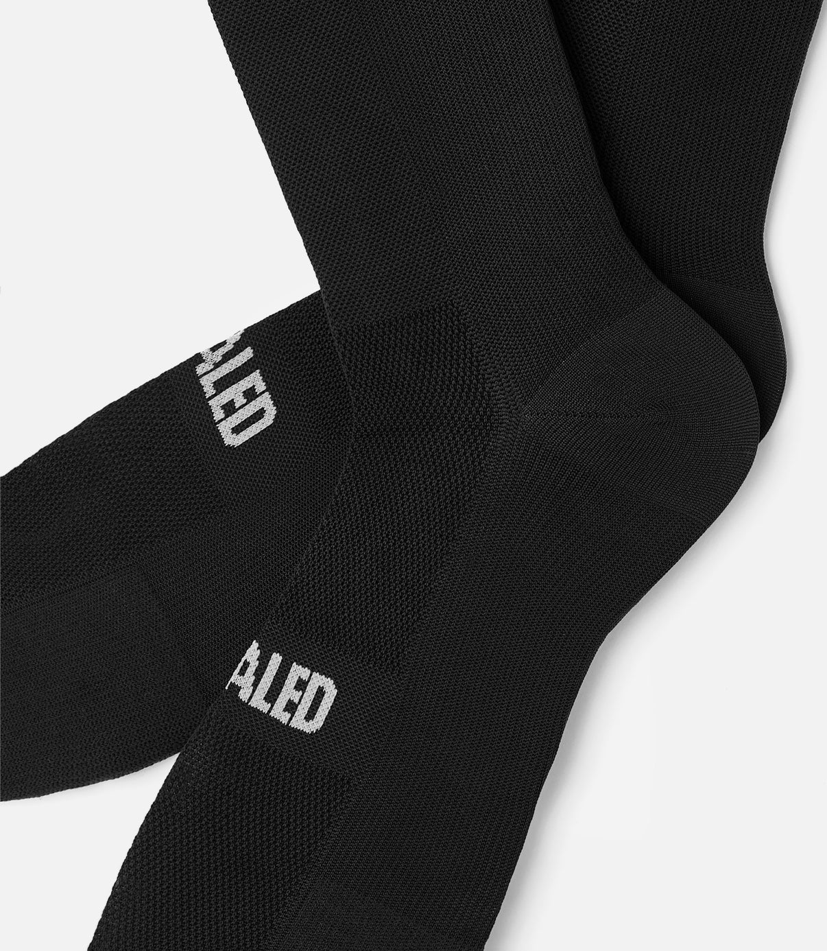 Black Summer Cycling Socks | Element | PEdALED