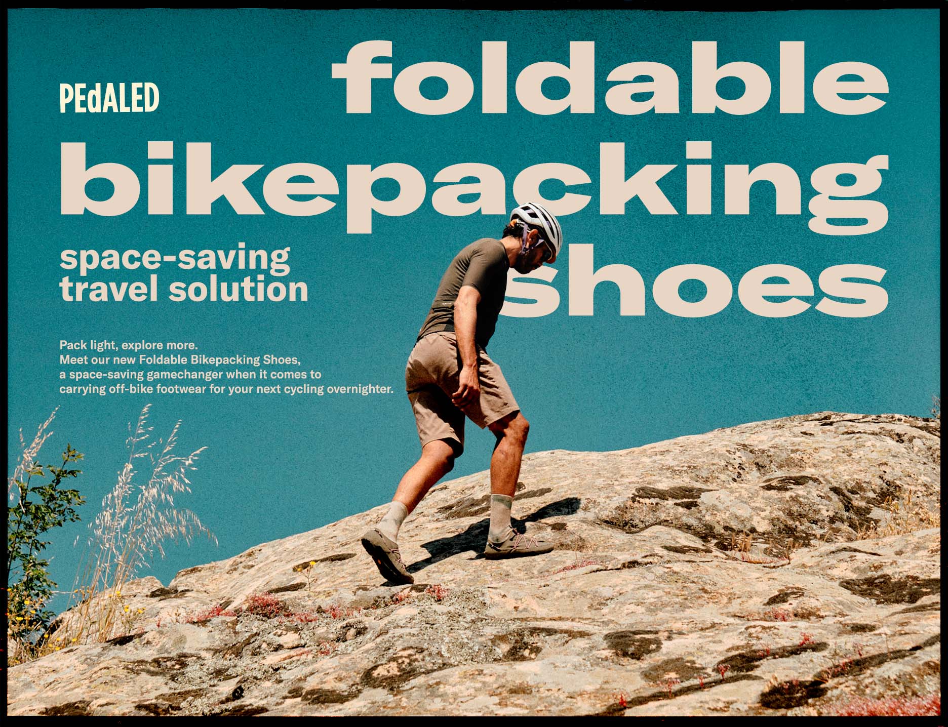 Foldable Bikepacking Shoes