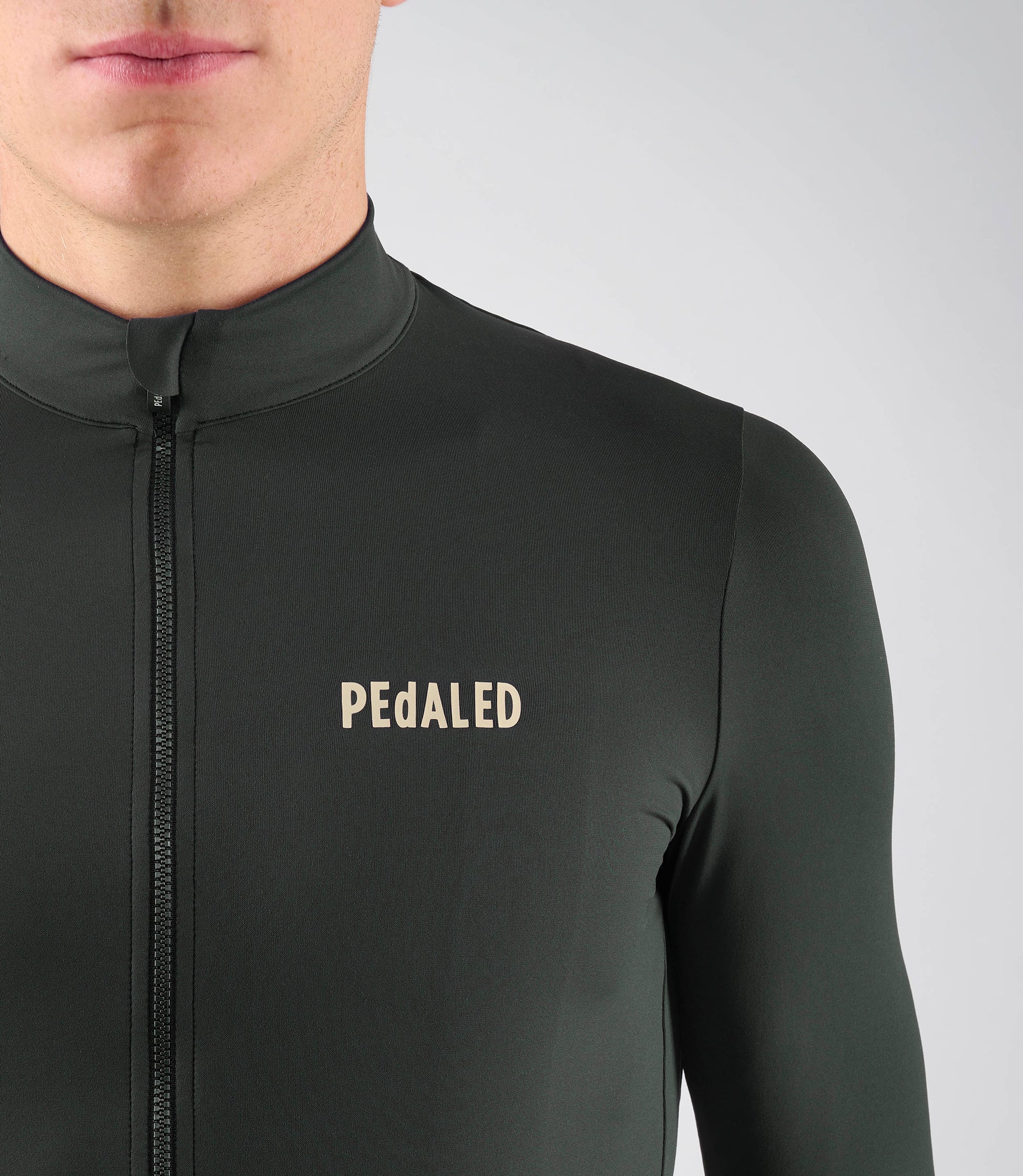 Element Long-Sleeve Jersey's Cycling Black Men | PEdALED